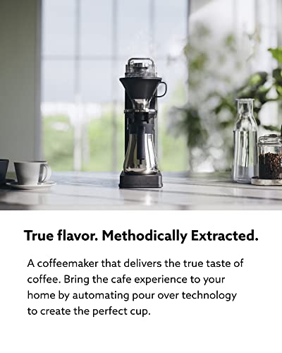 BALMUDA The Brew | Automatic Pour Over Coffee Maker | Clear Brewing Method | Precise Temperature Regulation | Three Brewing Modes – Regular, Strong, Iced | Compact Design | K06H-BK | US Version