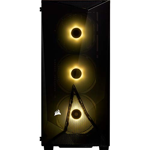 Corsair Carbide Series SPEC-DELTA RGB Mid-Tower ATX Gaming Case, Tempered Glass