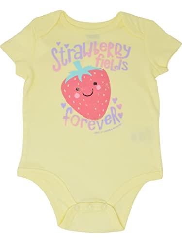 Lyrics by Lennon and McCartney Lennon & McCartney Newborn Baby Girls 5 Pack Bodysuits MulticoloRed 3-6 Months