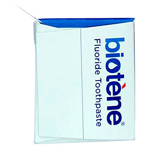 biotène Fluoride Toothpaste for Dry Mouth Symptoms, Bad Breath Treatment and Cavity Prevention Fresh, Mint, 4.3 Ounce (10050A)