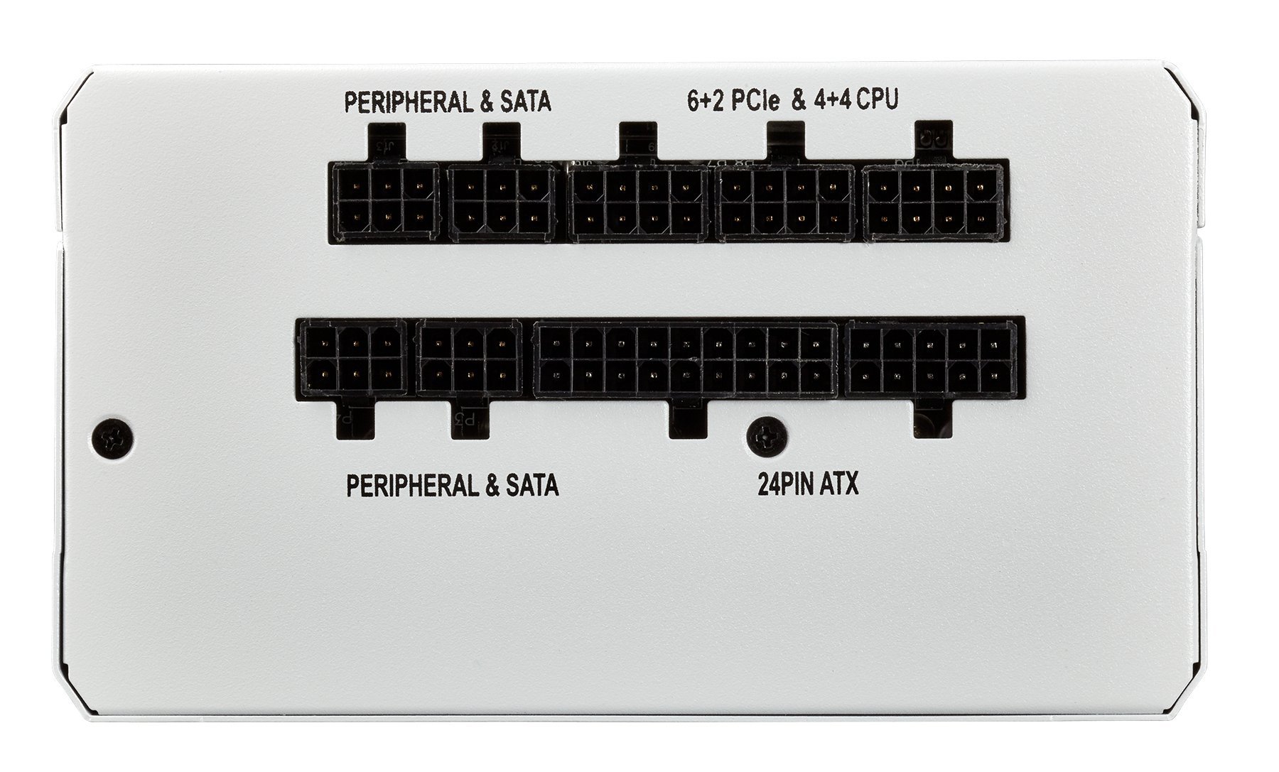 CORSAIR RMX White Series, RM750x, 750 Watt, 80+ Gold Certified, Fully Modular Power Supply- White