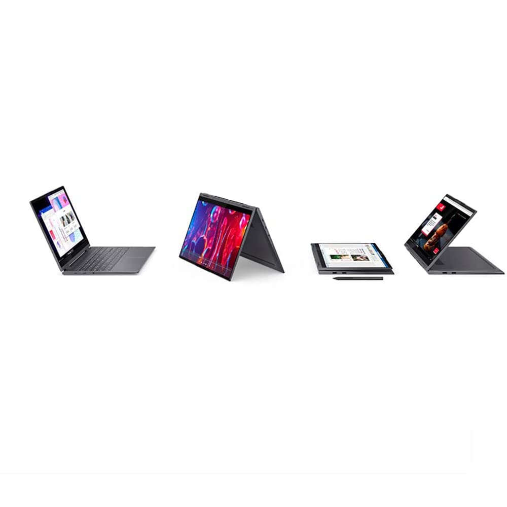 2021 Lenovo Yoga 7i 2-in-1 15.6" FHD Touchscreen Laptop Computer, Intel Core i5-1135G7(> i7-1065G7), 8GB RAM, 512GB PCIe SSD, Backlit Keyboard, Iris Xe Graphics, HD Webcam, Win 10, Grey, 32GB USB Card