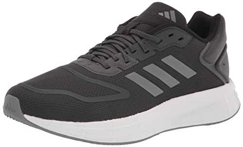 adidas Men's Duramo 10 Running Shoe, Grey/Grey/White, 11