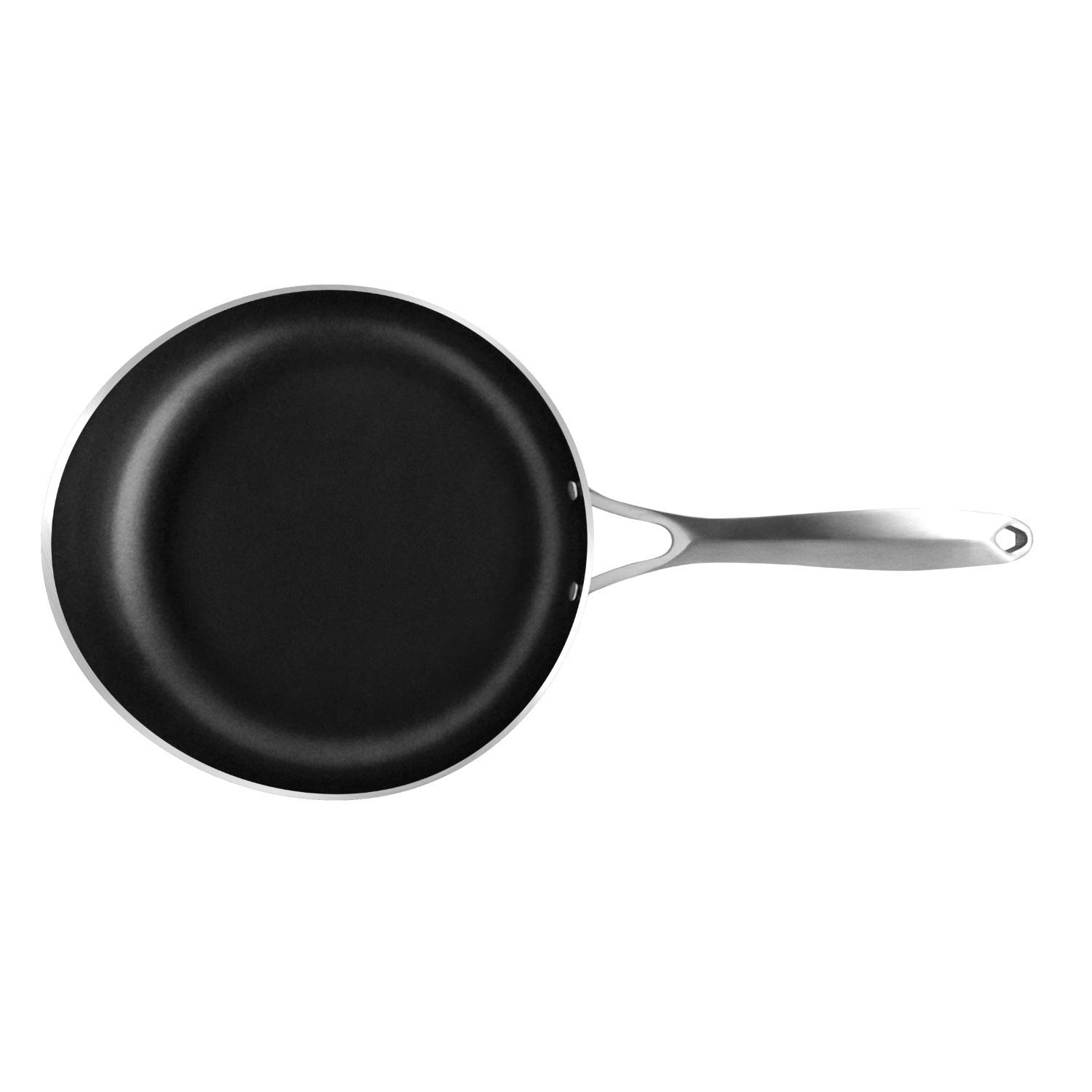 8” Radical Pan: Nonstick Frying & Saute Pan, Skillet, With Stainless Steel Handle, for Gas, Induction, Electric Cooktops, Hard-Anodized, Dishwasher Safe. Oven safe, SGS & NSF Certified. PFOA-free