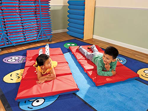 Childrenās Factory, Angeles Universal Cart, AFB7930, Mobile Nap Mats & Soft Play Equipment Storage, Daycare, Preschool, Nursery or Classroom Organizer