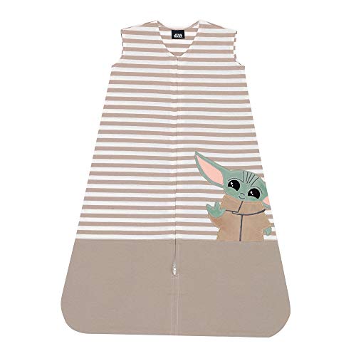 Lambs & Ivy Star Wars Mandalorian Baby Yoda Wearable Blanket/Lovey Gift Set 2pc
