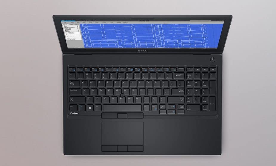 Dell Precision M7730 Laptop, Intel Core i5-8400H X4 2.5GHz, 17.3 In FHD(1920x1080), 32GB RAM 256GB SSD, Silvery, Webcam, Win 10 Pro(Renewed)
