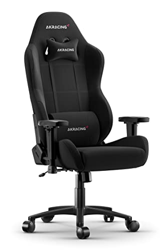 AKRacing Core Series EX Gaming Chair, adjustable, Metal, Black