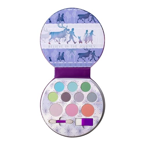 Lip Smacker Disney Frozen 2 Glitter Eyeshadow & Blush Makeup Palette, Melt For You Shimmer | Christmas Make Up Collection | Holiday Present | Gift for Girls