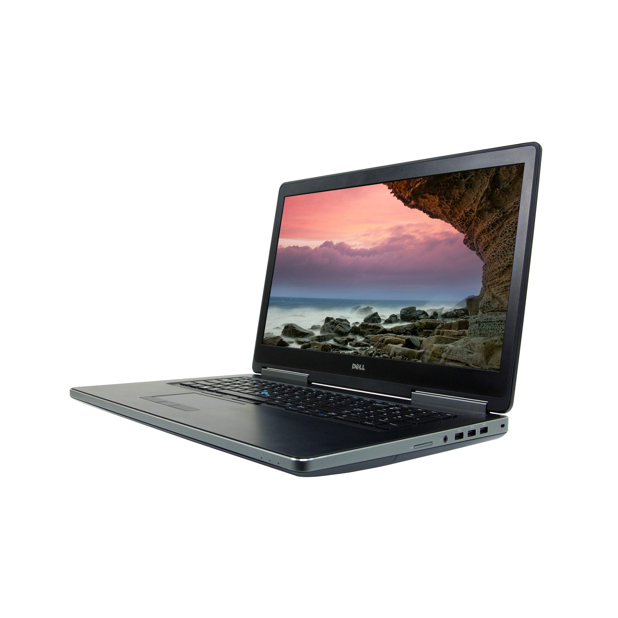Dell Precision 7710 17.3 inches FHD Laptop, Core i7-6820HQ 2.7GHz, 16GB RAM, 1TB Solid State Drive, Windows 10 Pro 64Bit (Renewed)