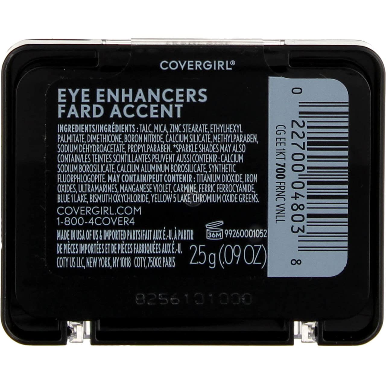 COVERGIRL Eye Enhancers 1-Kit Eye Shadow French Vanilla 700 .09 Ounce - Pack of 2