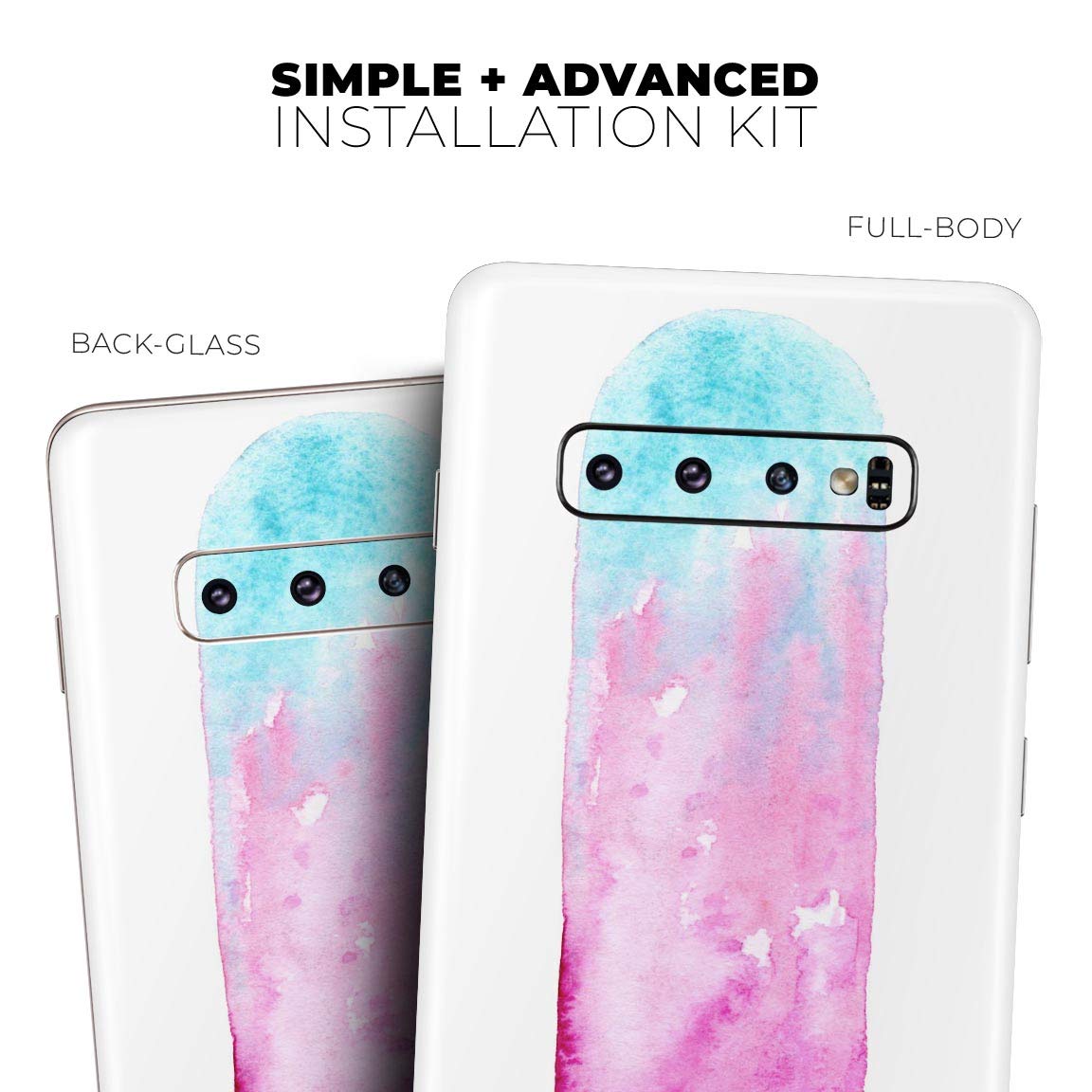 DesignSkinz Summer Mode Ice Cream v14 Protective Vinyl Decal Wrap Skin Cover Compatible with The Samsung Galaxy S20 (Screen Trim & Back Glass Skin)