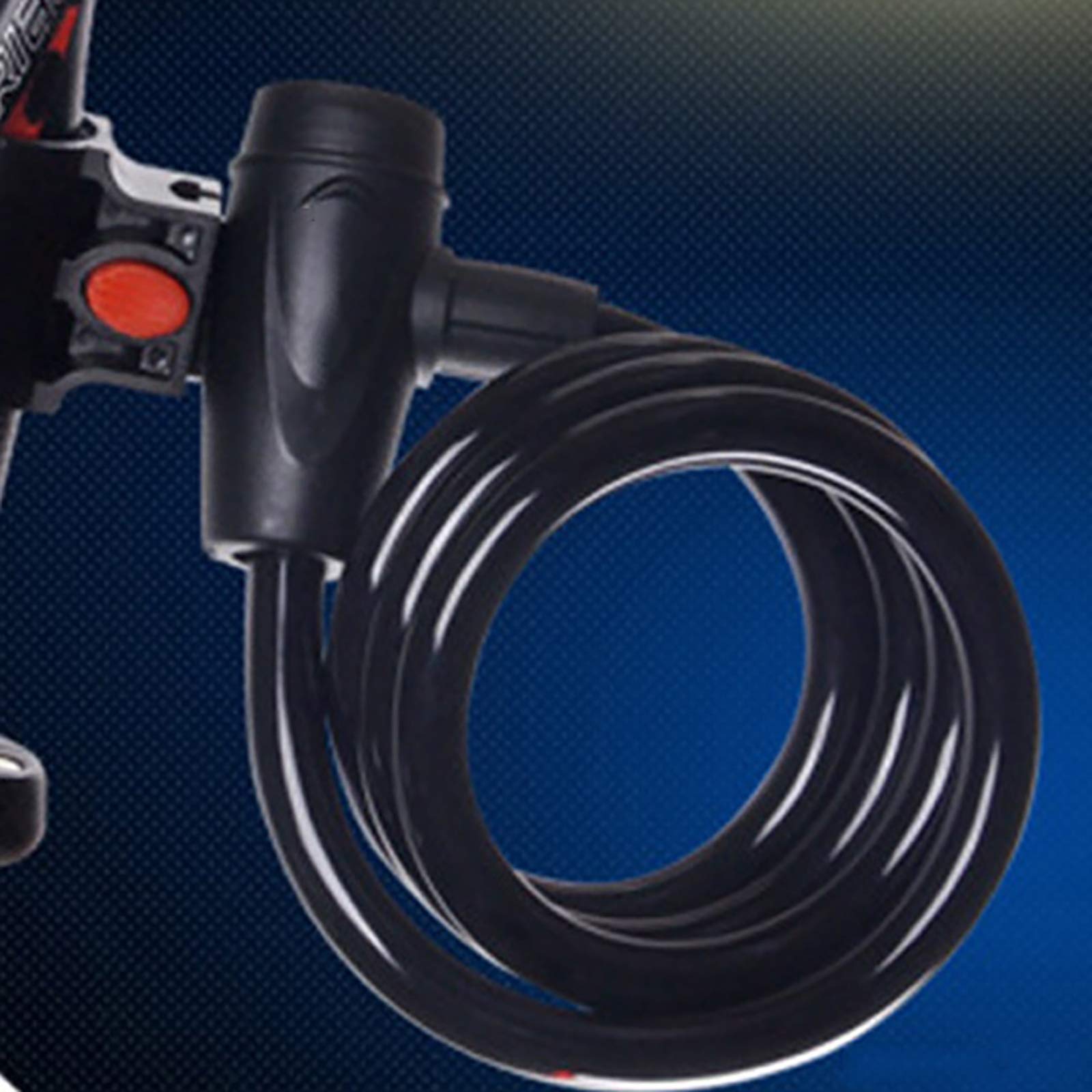 1Pc Mountain Bike Lock Bicycle Chain Lock Portable Bike Motorcycle Fixed Wire Lock