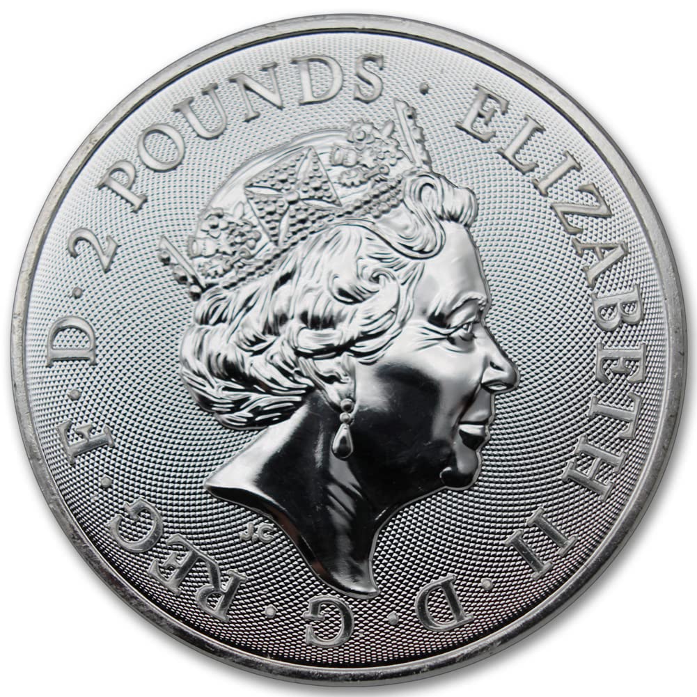 2023 Lot of (25) 1 oz British Silver Britannia Coins by the Royal Mint Brilliant Uncirculated with Certificates of Authenticity £2 BU
