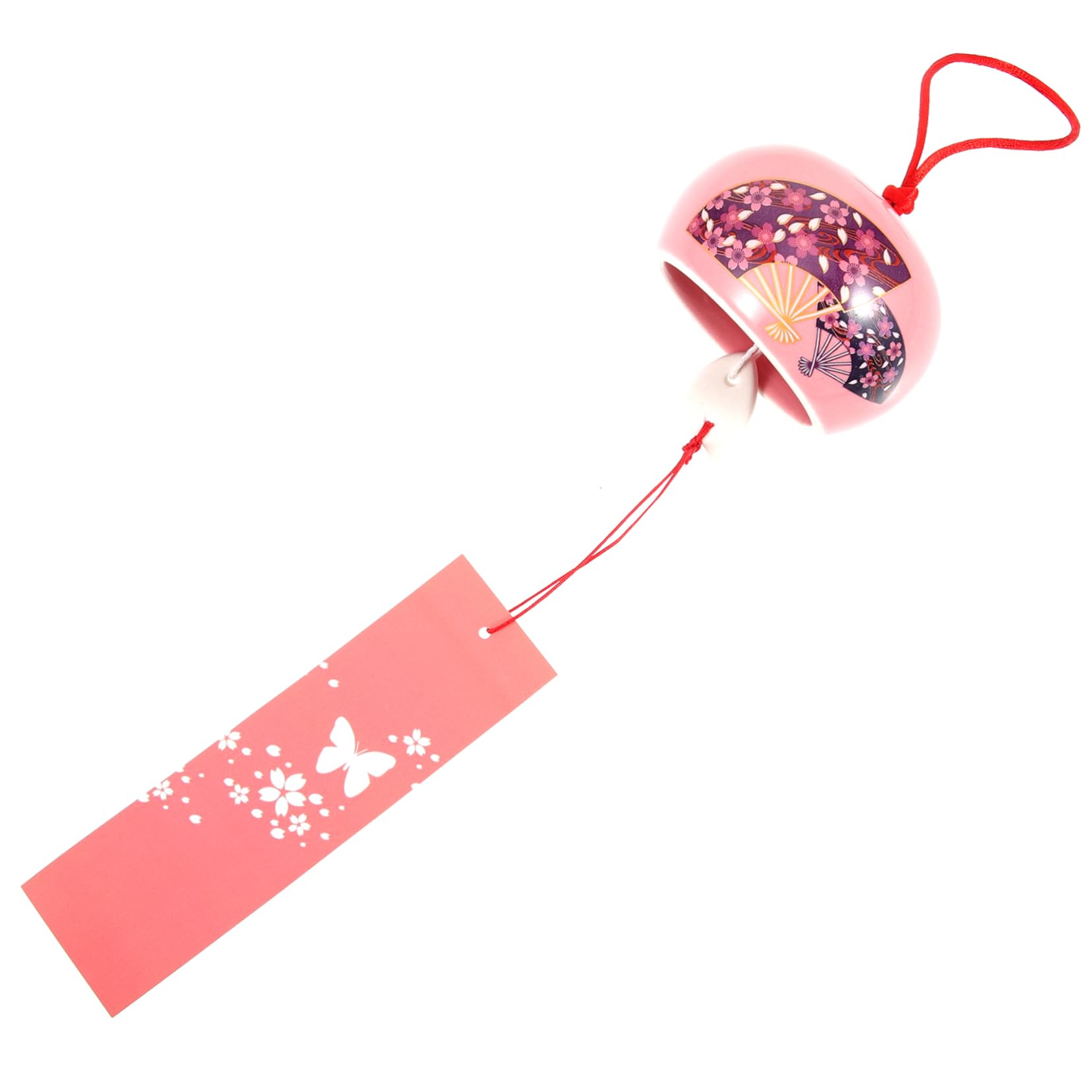 3pcs Japanese Ceramic Wind Chimes Wedding Hanging Decor Wind Bells Window Wind Chimes Garden Pendants Wind Bell Decor Simple Wind Chimes Balcony Pendant Wind Chime for Garden
