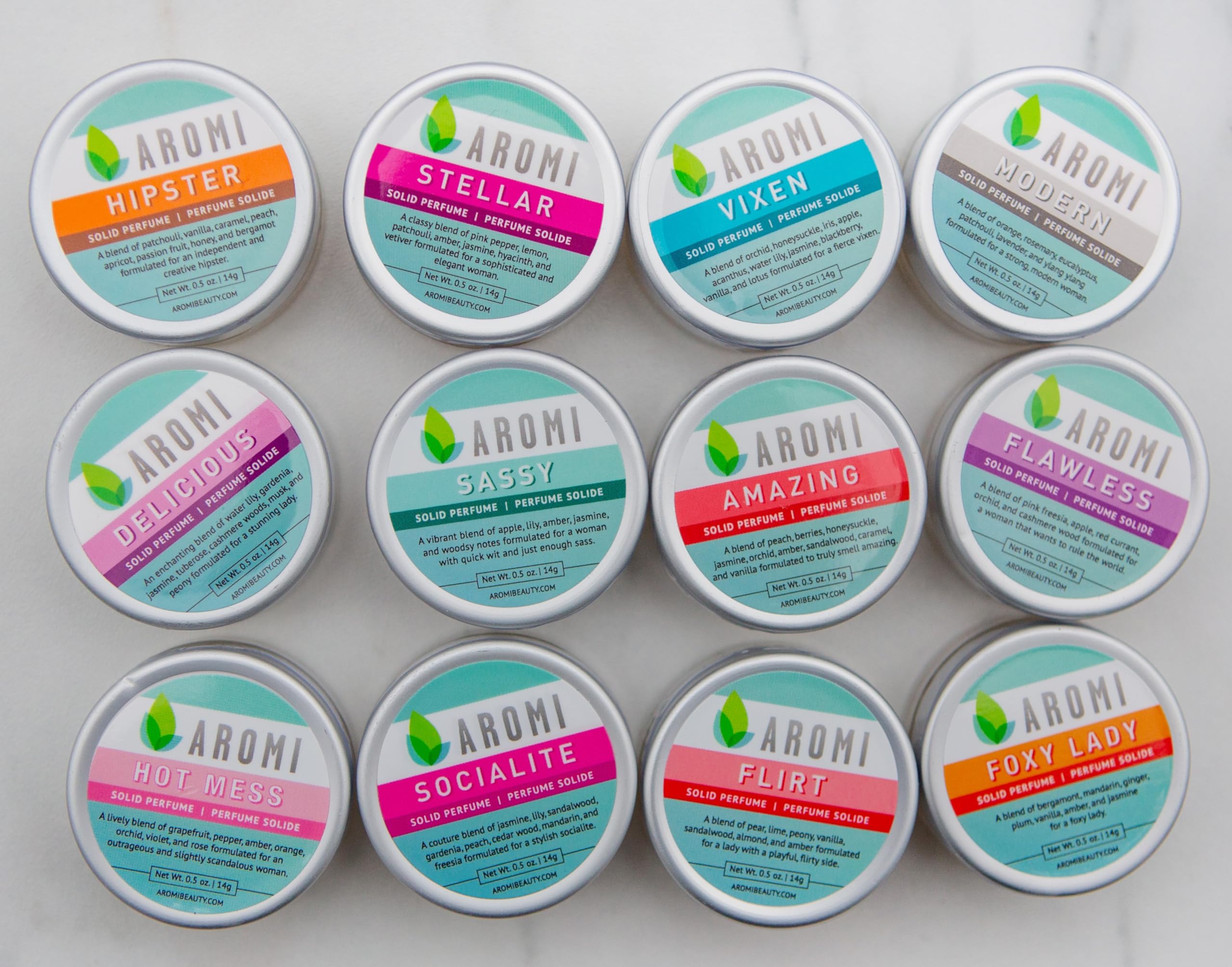 Aromi Hipster Solid Perfume | Earthy, Fruity Fragrance, Vegan, Cruelty-free, Patchouli, Vanilla, Peach Scent, Wax, Travel, Women's Gift, Handmade (Hipster)