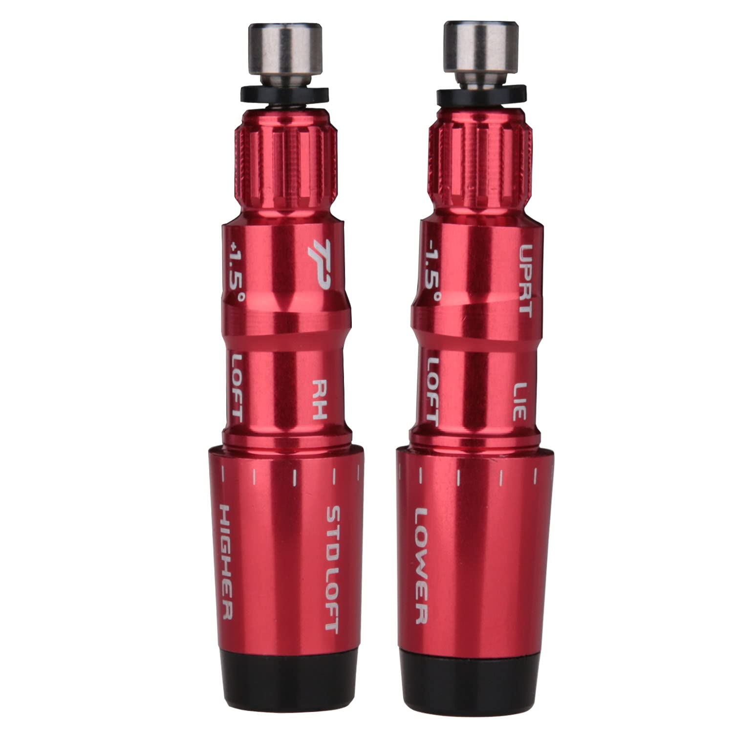 1pc RH 1.5 Degree Red Golf Shaft Sleeve Adapter Compatible with Taylormade SIM M6 M5 M4 M3 SIM MAX Tour Issue Driver Fairway Wood Tip .335