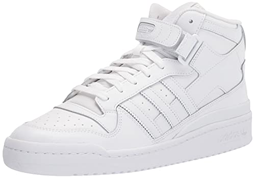 adidas Originals Forum Mid White/White/White 9 D - Medium