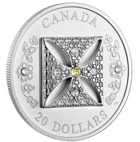 2022 CA CANADA QUEEN ELIZABETH II QEII DIAMOND DIADEM FIRST RELEASES SILVER PROOF COIN $20 NGC PF70