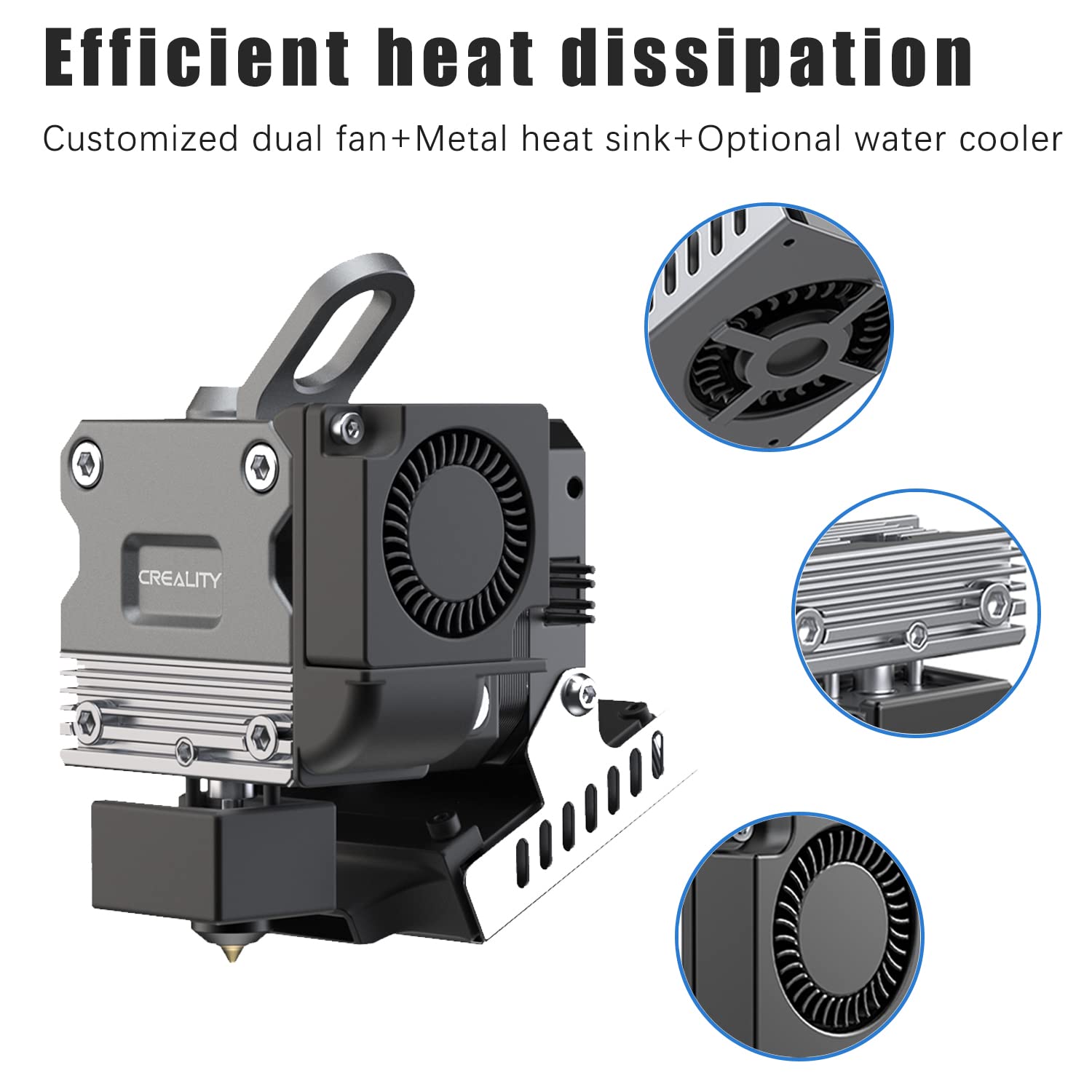 2022 Ender Official Sprite Extruder Pro Kit, Direct Drive Upgrade Kit Support TPU Filament, All Metal Hotend Dual Gear Extruder for Ender 3, Ender3v2, Ender 3 pro, Ender 3 Max, Ender 3 s1 pro
