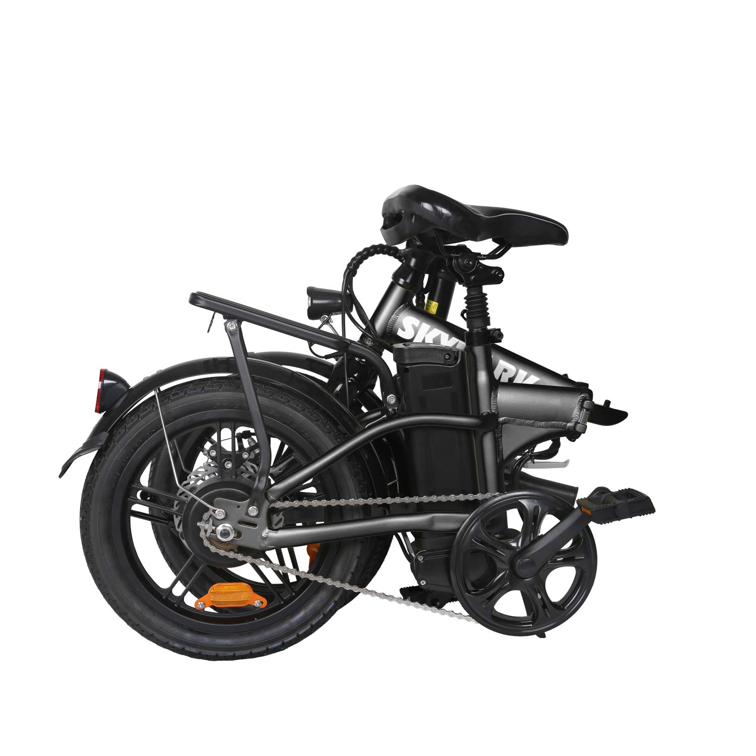 16" Folding Electric Bicycle Lightweight and Aluminum Folding EBike,Electric Bicycles for Adults