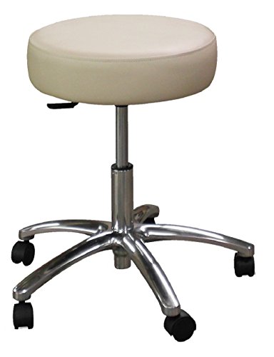 Dentists Unite 70-17 Professional Dental Stool, Exam Stool, Round Seat, Bone