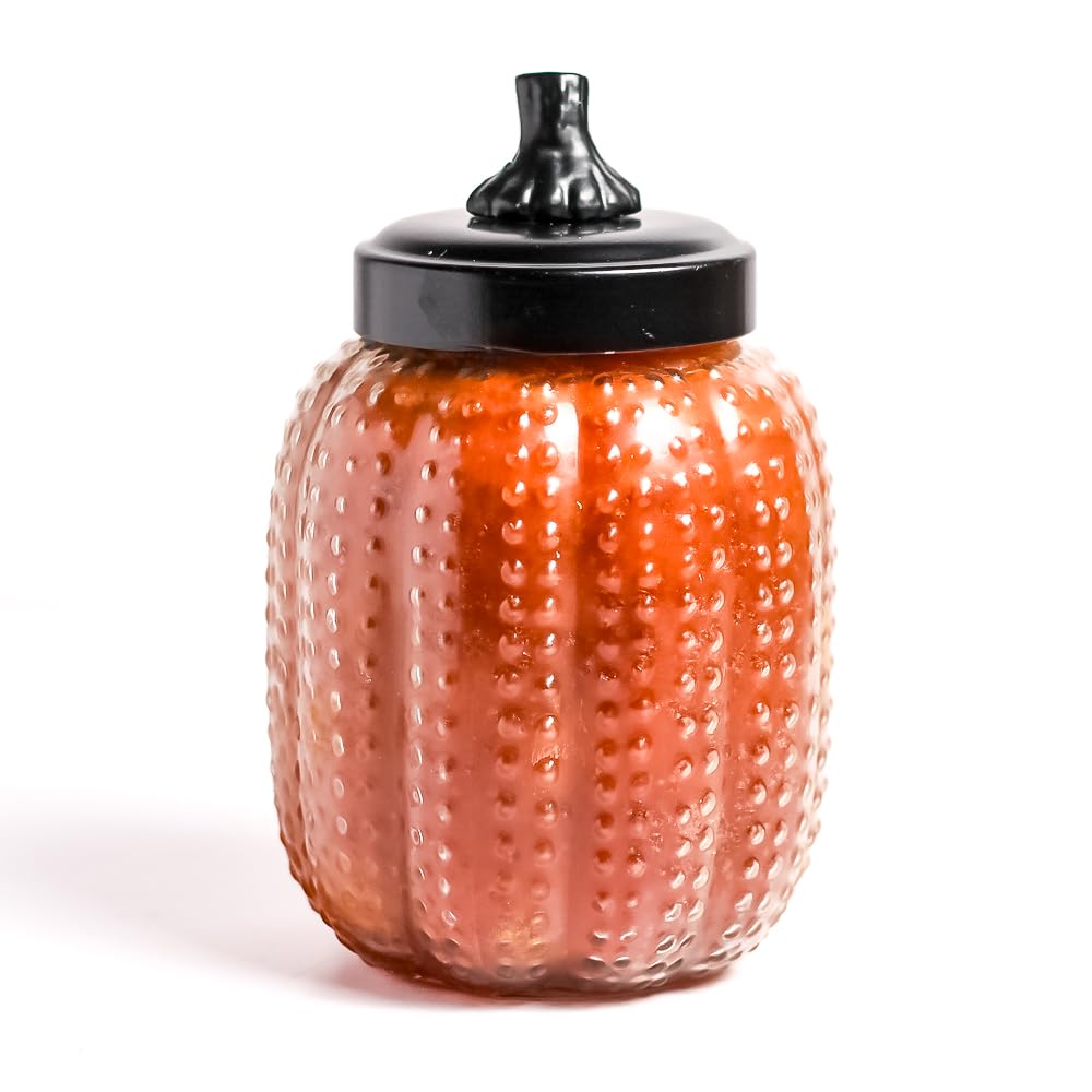 A Cheerful Giver Autumn Orchards 26 oz. Pumpkin Jar Candle, 34 oz