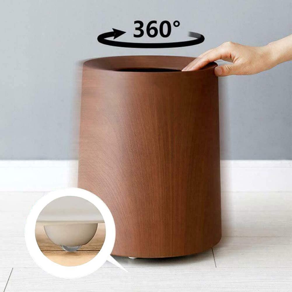 4Pcs Mini Casters Wheels Self Adhesive Swivel Wheels Stainless Steel Paste Universal Wheel with 360 Degree Rotation Sticky Pulley for Bins Bottom Storage Box Furniture Trash Can Small Furniture
