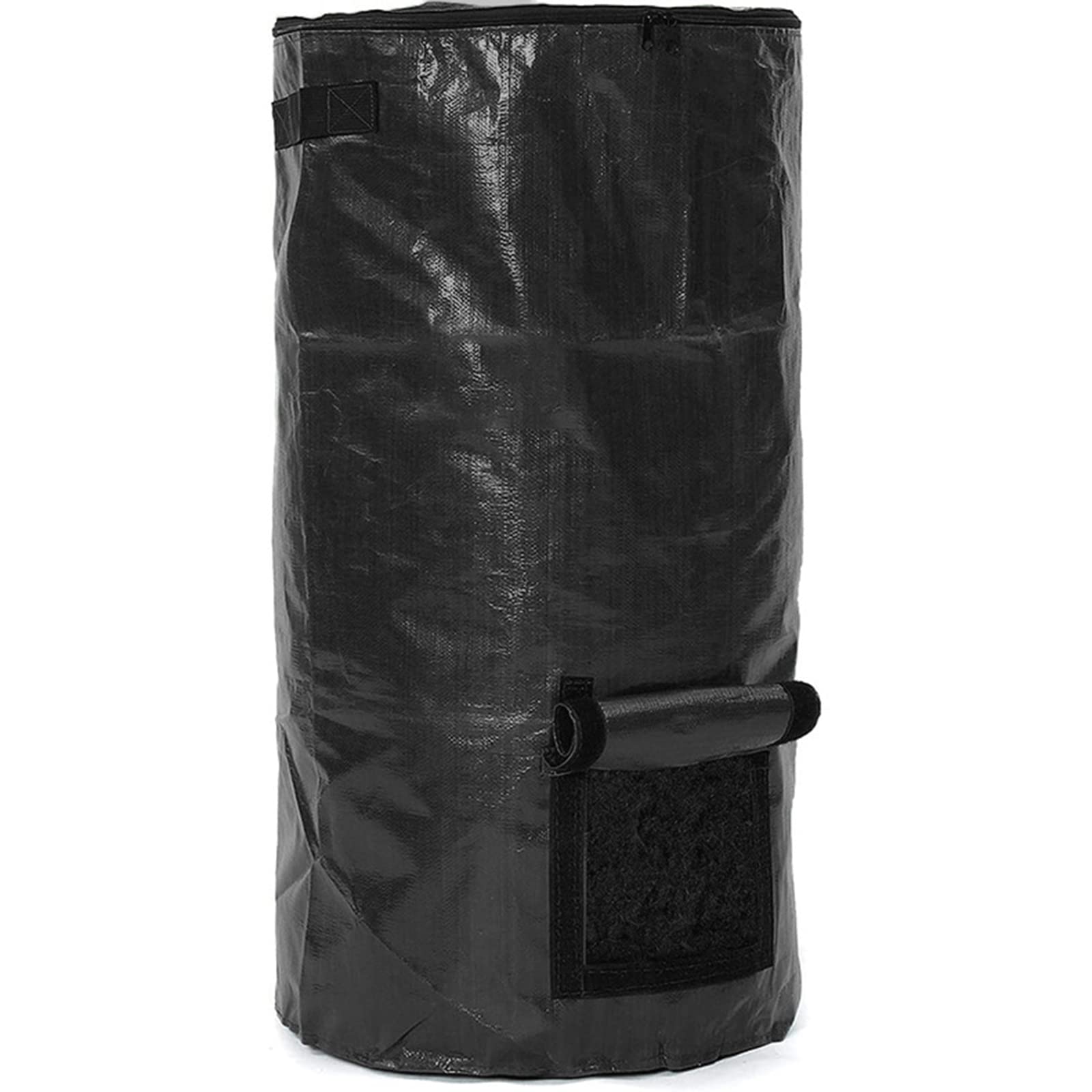 34 Gallon Compost Bin Bags-Outdoor Garden Compost Bin Bags Garden Yard Grow Bags (Black 1 Piece)