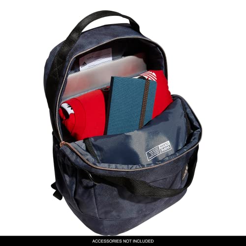 adidas Squad Backpack, Stone Wash Carbon/Rose Gold, One Size