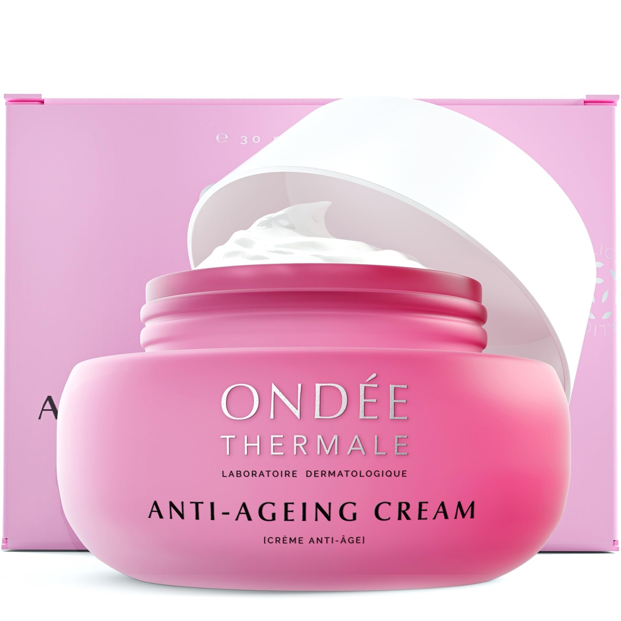 Natural Anti Wrinkle Cream, Anti Aging Face Moisturizer for Women, Face Cream for Women with Peptides and Hyaluronic Acid, Firming, Hydrating Day & Night Cream, For Sensitive Skin and Visibly Younger