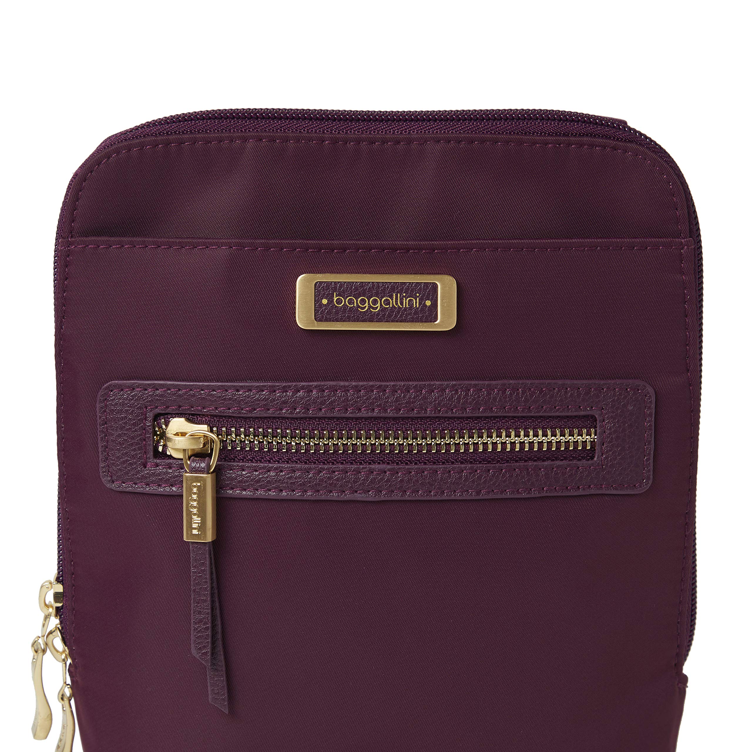 Baggallini womens Brooke crossbody, Plum Berry, One Size US
