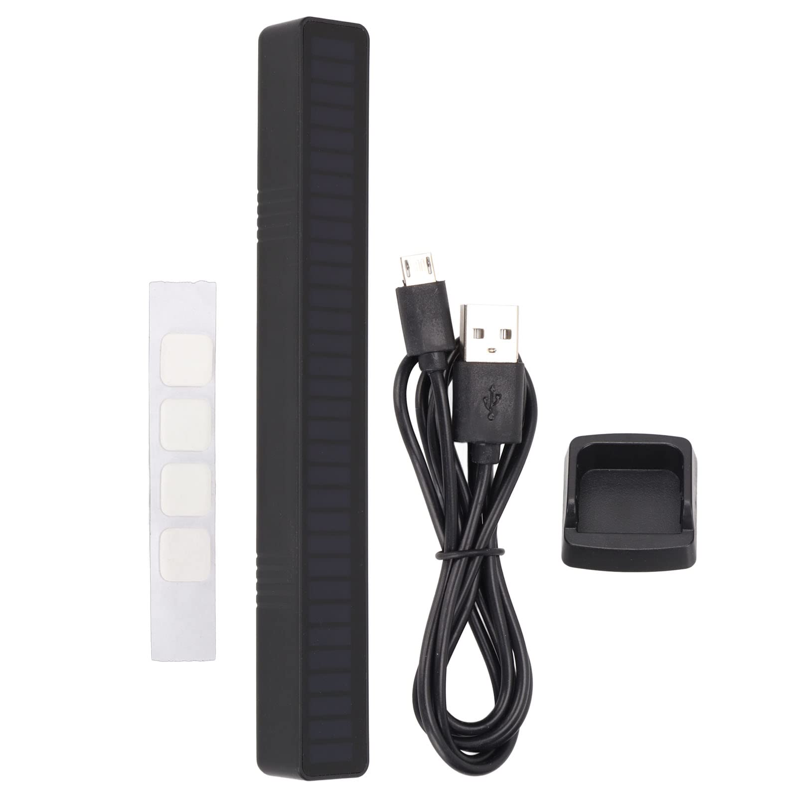 1Pcs Sound Activated Light, LED RGB Light Bar, 32 Bit Music Pickup Rhythm Light, USB Rechargeable, Ambient Light for Car, DJ, Gaming Room, Party, TV