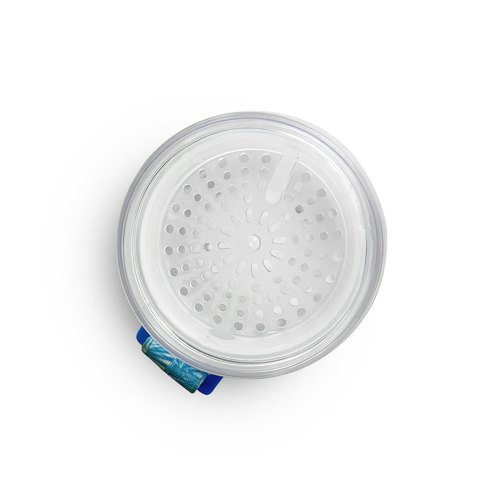 34HD Blue Replacement Lid and White Filter 32OZ Water Bottle, Leakproof with Silicone Sealing Ring, Lids Covers for 3.54in Diameter Water Bottle