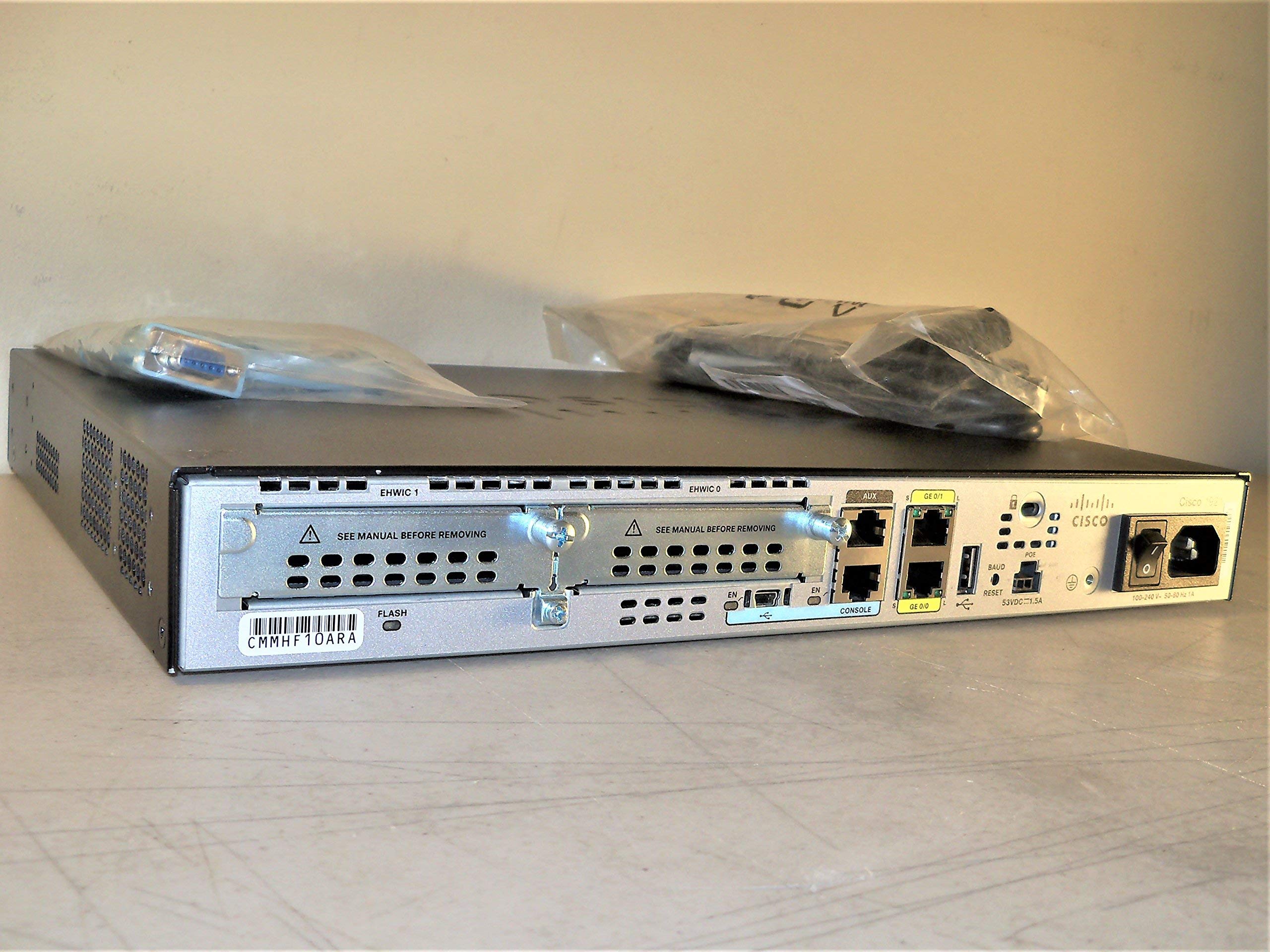 Cisco CISCO1921/k9 Series Integrated Services Routers (Renewed)