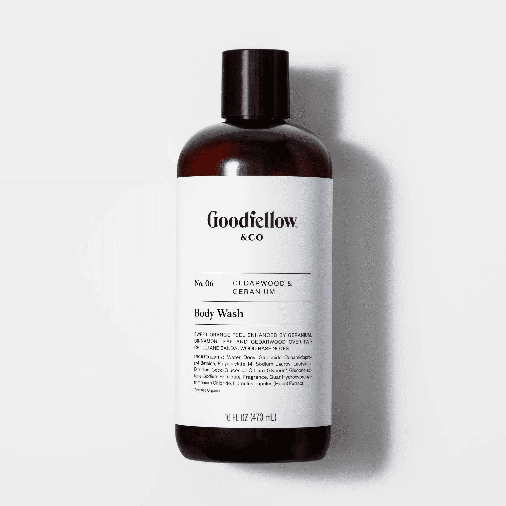 Goodfellow & Co Men’s Scented Moisturizing Body Wash - No. 06 Cedarwood & Geranium 16 fl oz