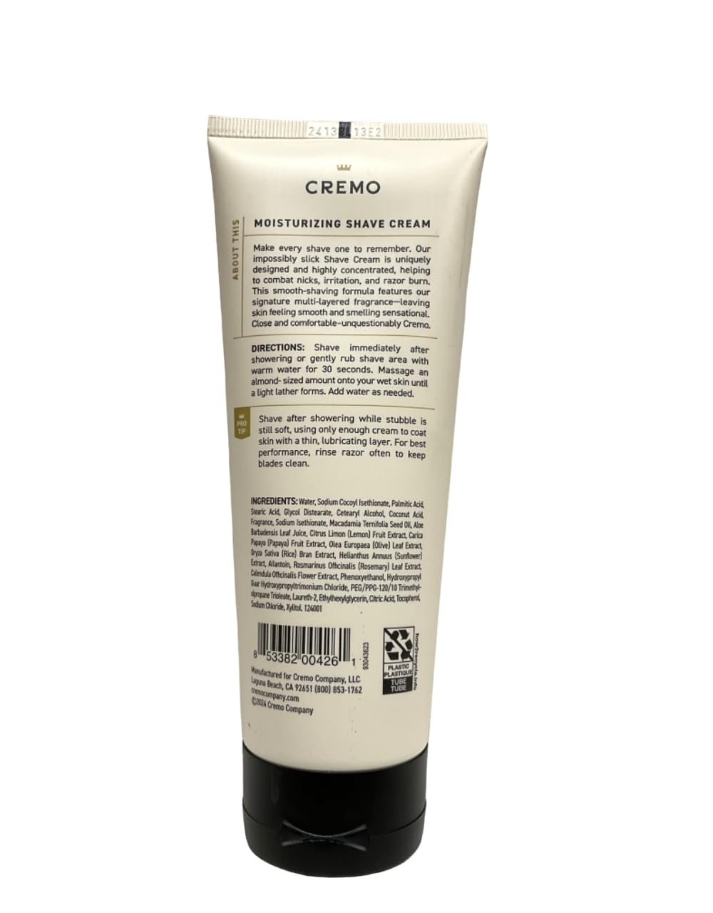 Cremo Concentrated Shave Cream Sandalwood (Pack of 6)6