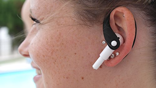 EARBUDi Earhooks Compatible with Your Wireless Apple AirPods | Black