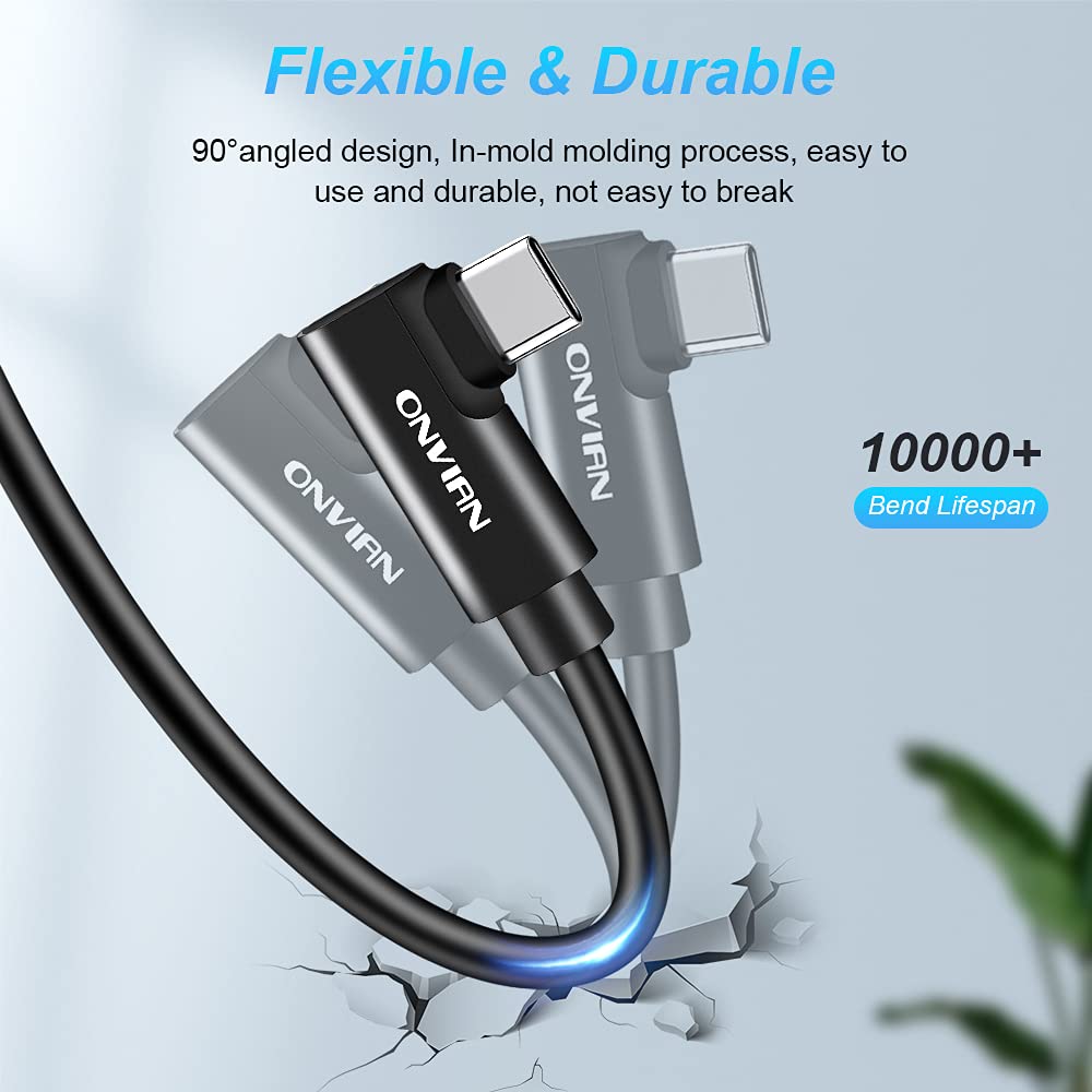 26FT Link Cable for Oculus Quest 2, Onvian Accessories for Oculus Quest 2 / Quest 1, USB C 3.2 Gen1 Cable for Quest 2 VR Headset, Compatible with Gaming PC