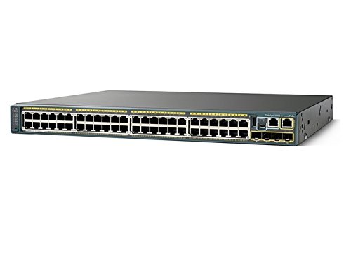 Cisco WS-C2960S-48FPD-L 48 Port PoE Gigabit Switch w/ STACK (Renewed)