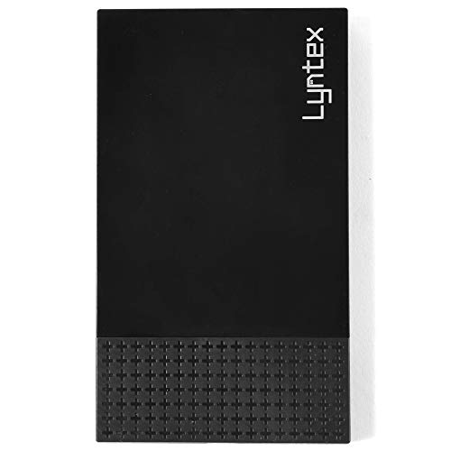 Lyntex Black 250GB 320GB 500GB 750GB 1TB 2TB External Portable Hard Drive USB 3.1 Super Fast Transfer Speed for use with Windows PC, Apple Mac, Smart tv, Xbox ONE & PS4 (500GB)