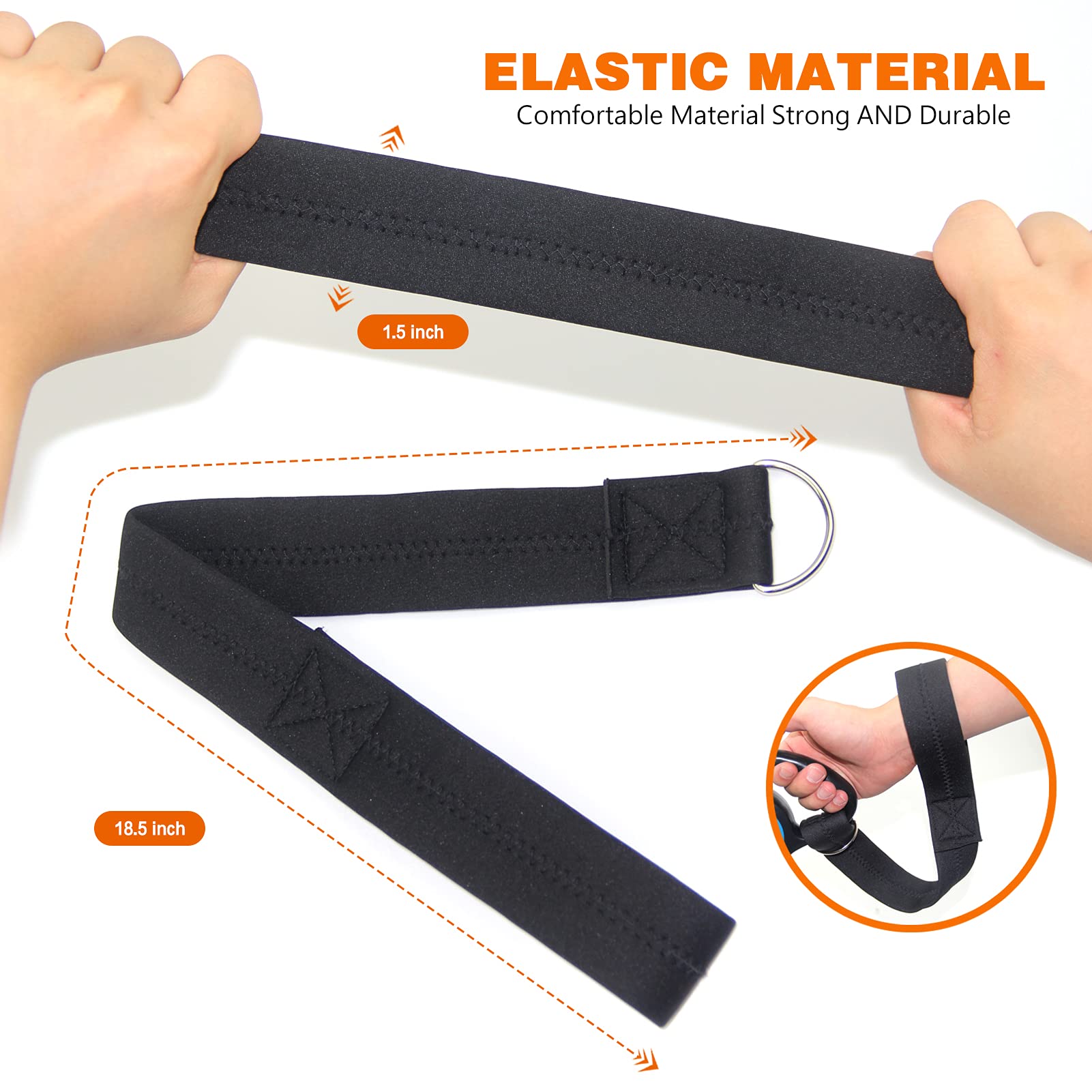 MANTINFY 1 Piece Baby Stroller Safety Belt Soft and Comfortable Fabric Pram Wrist Strap, Black 4 x 2 x 0.9 Inch