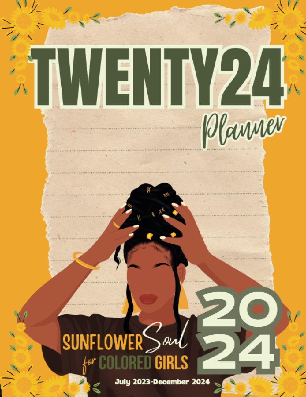 2023/2024 Sunflower Soul 18-Month Planner (Sunflower Soul Series)