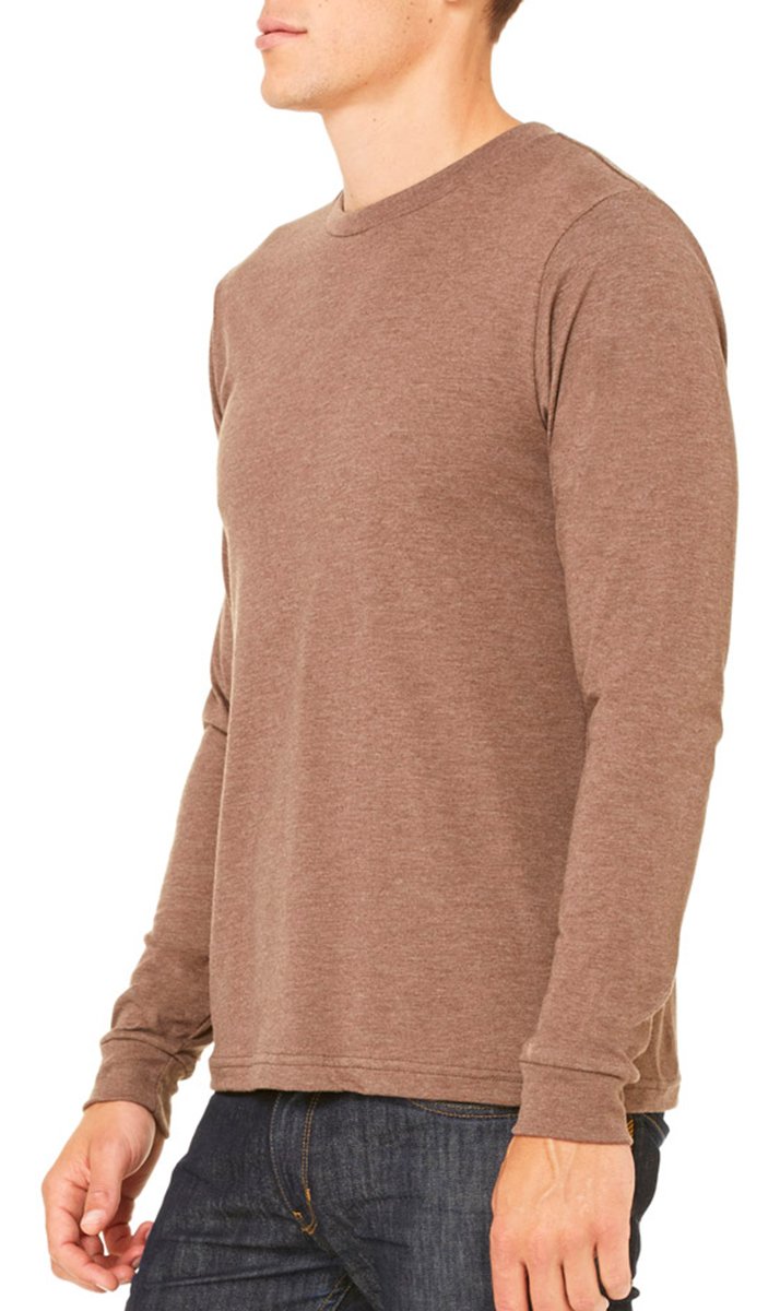 Bella Canvas Jersey Long Sleeve Tee Black