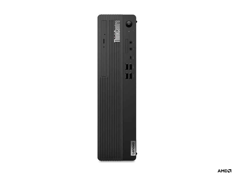 Lenovo ThinkCentre M75s Gen 2 11JB0020US SFF Desktop, AMD Ryzen 7 4750G 8-core 3.60GHz, 8GB DDR4, 256GB SSD, Raven Black, Win 10 Pro, DVD-Writer
