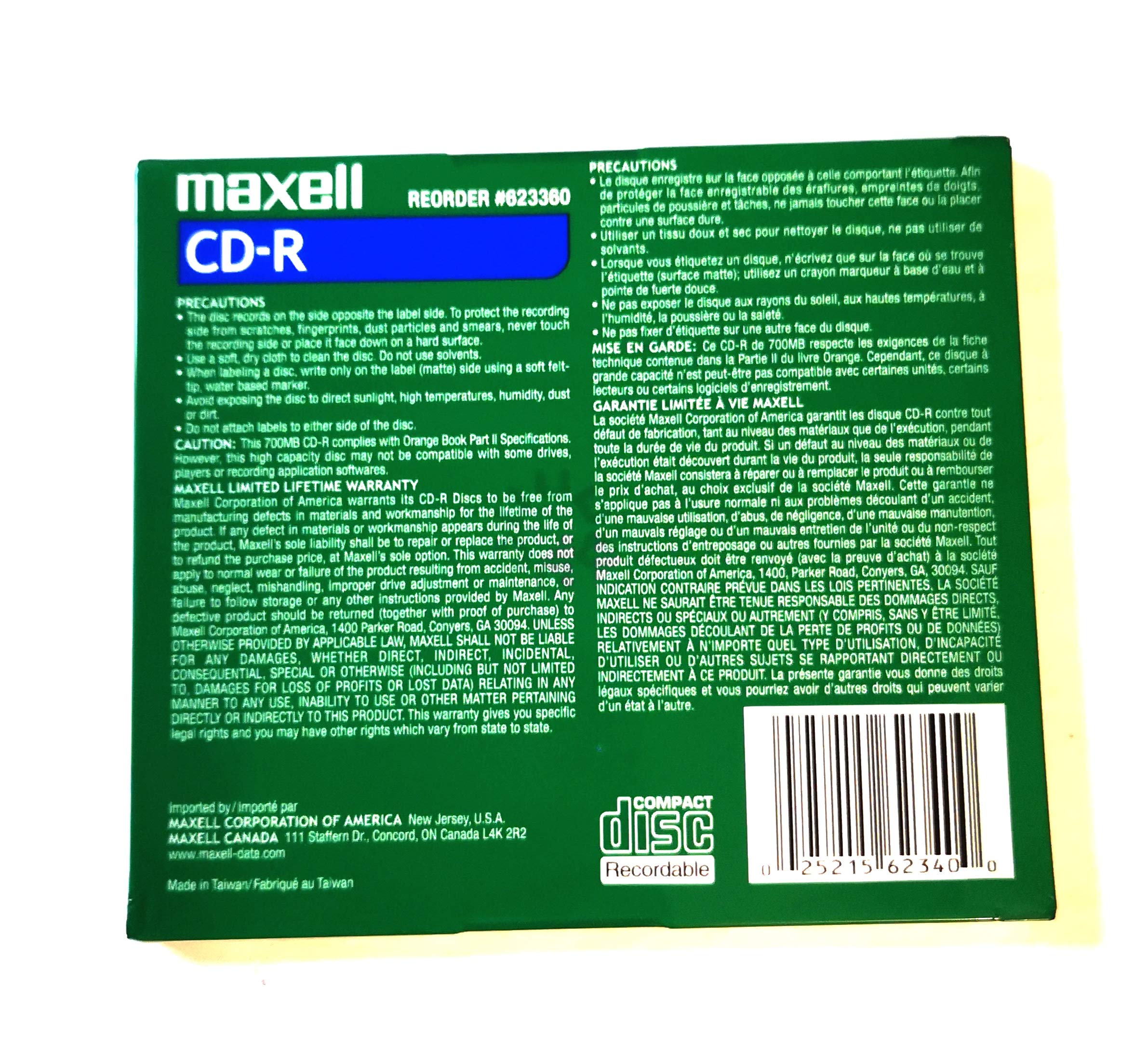 Maxell CD-R 80 Minutes 700 MB