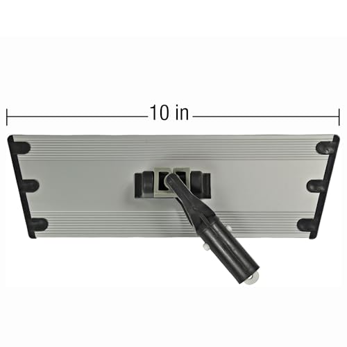 CleanAide Flat Mop Plate Frame, Aluminum, 10 Inches