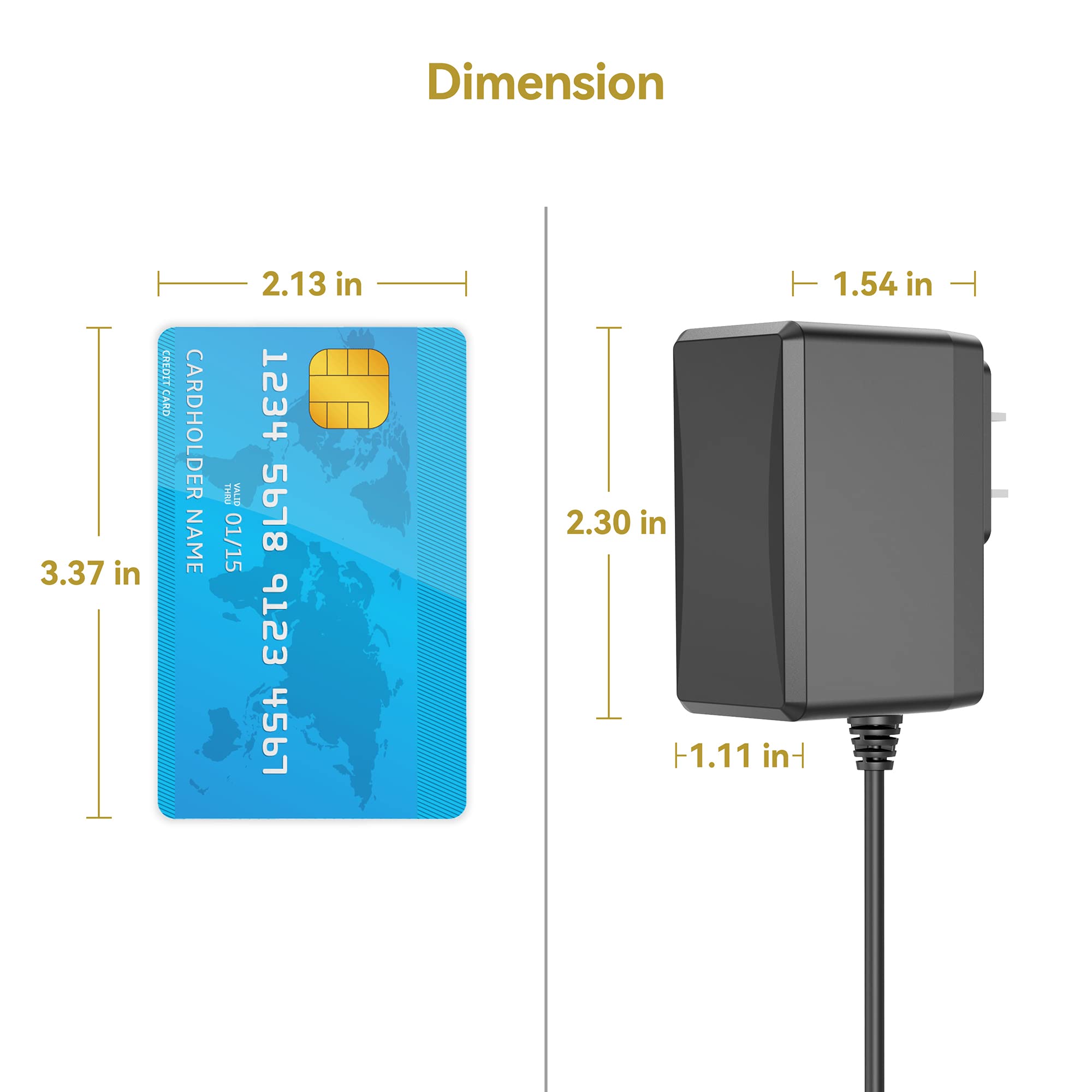 Omilik 13.5V AC Adapter Replacement for Wagan 2595 2467 2485 2464 2454 2544 2355 EL2354 2354 2412 el2454 2509 Power Dome 400 EX LT NX 200 Watt 400 Watt Power Dome (EL2464) 400A 600A 200W 300A (13.5V)