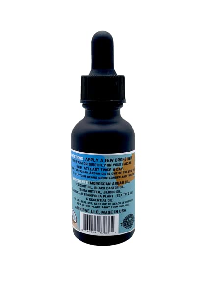 AbeniBae Men’s Beard Oil (1 fl oz)