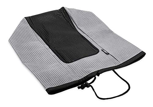 Camco Electric Tongue Jack Head Cover- Protects Your Electric Tongue Jack from Harmful UV Rays, Excess Moisture and Dirt and Debris (48356), Black,Grey